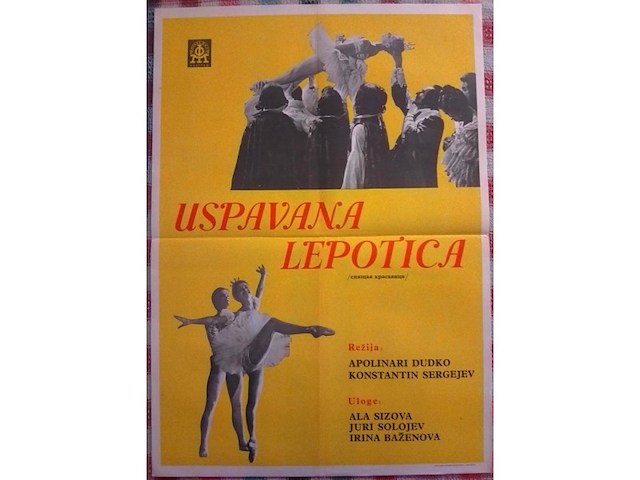 plakat USPAVANA LEPOTICA