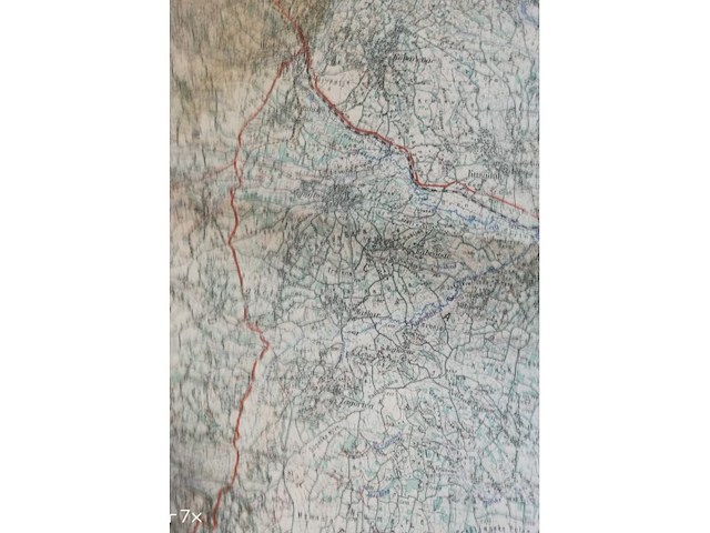 Topografska karta Aranđelovac 2, R 1:50 000