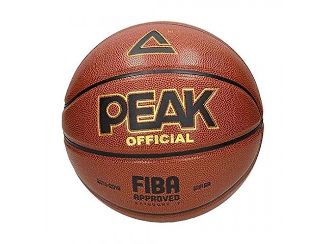 PEAK LOPTA ZA KOŠARKU FIBA BG771F BROWN