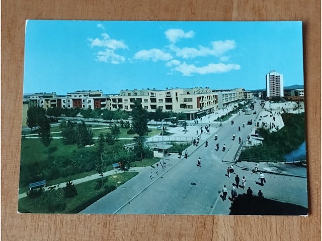 Loznica - Trg Anta Bogićevića - Putovala 1970.g -