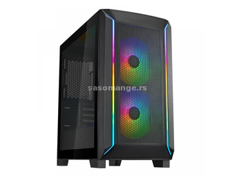 SILVERSTONE FARA 312Z TG case black