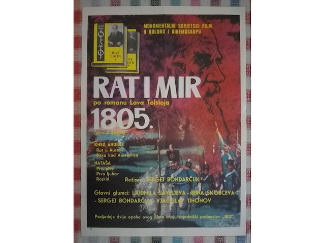 plakat RAT I MIR 1805.