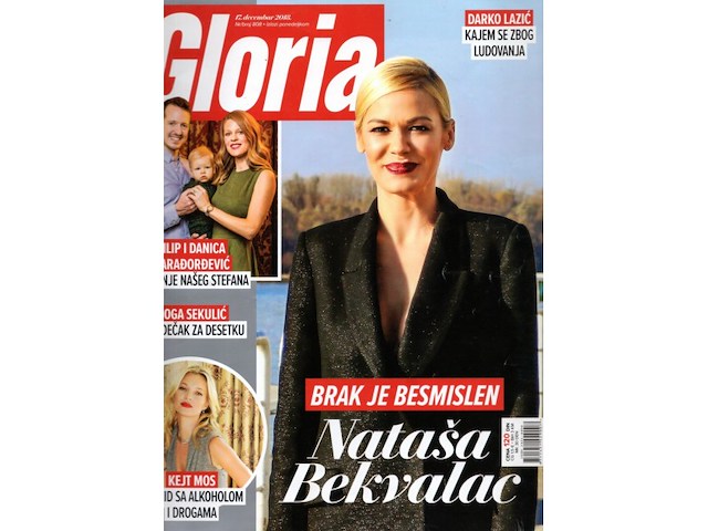 Gloria Decembar 2018 Kate Moss Natasa Bekvalac