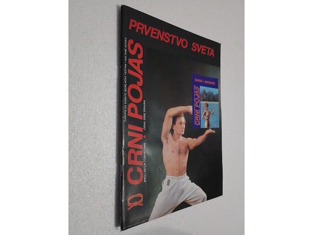 CRNI POJAS, BROJ 26/OKTOBAR 1988-ČASOPIS ZA KARATE, BOR