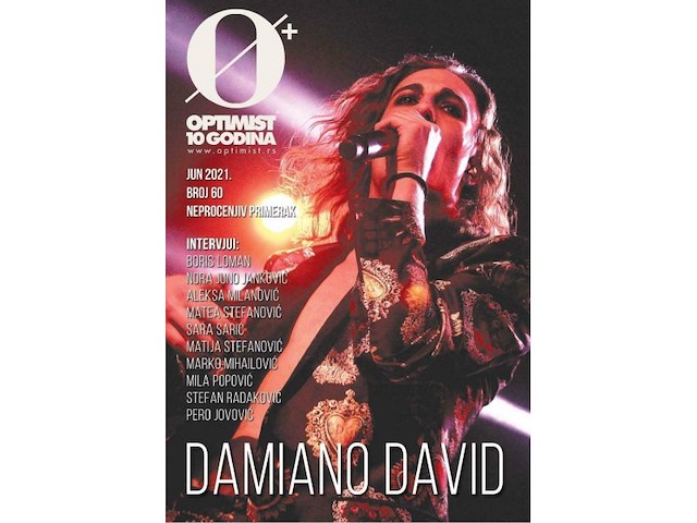 Optimist jun 2021 Damiano David Madonna Madona