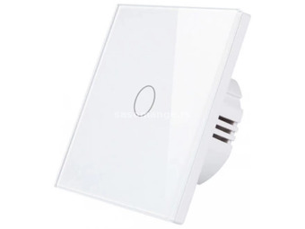 SMARTWISE SMW-KAP-Z1LNSW-ZB Z1-LNS Zigbee touch egy gombos clever villanykapcsoló white