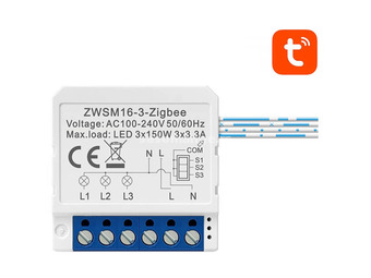 OEM Avatto ZWSM16-W3 Intelligent switch modul 3 channel white