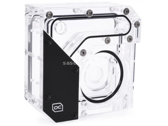 ALPHACOOL 15074 Rise Flat Reservoir D5 extender container