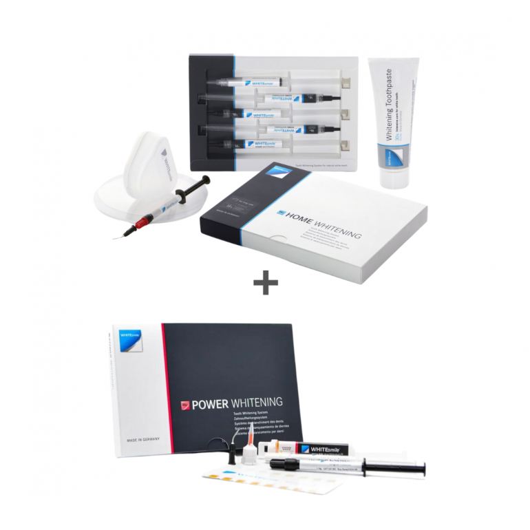 WHITE SMILE POWER WHITENING SET + HOME WHITENING SET