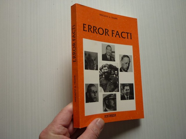 Miodrag Pešić ERROR FACTI