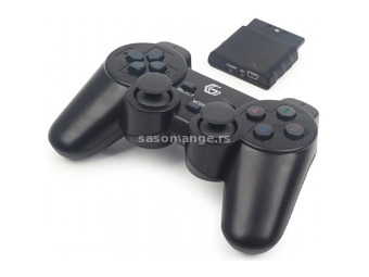 GEMBIRD Wireless dual vibration gamepad PS2/ PS3 / PC