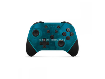 HYPERKIN Armor3 NuChamp Wireless Controller transparent turcoise SWITCH