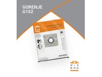 Jednokratne mikrofiber kese za usisivače Gorenje "Tip GB2" 5/1+motor filter G152-5F