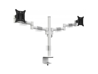 MULTIBRACKETS 7350073735181 M VESA Deskmount Officeline Dual dupla karos screen stand white