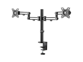 STARTECH Desk Mount Dual Ergonomic Articulating Monitor Arm 32"