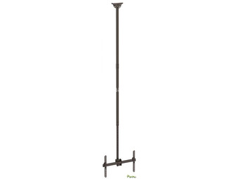 STARTECH High Ceiling TV Mount - 8.2 to 9.8 Long Pole - Full Motion