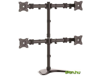 STARTECH Quad-Monitor Desktop Stand - Articulating