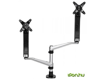 STARTECH Dual Monitor Mount with Full-Motion Arms - Stackable