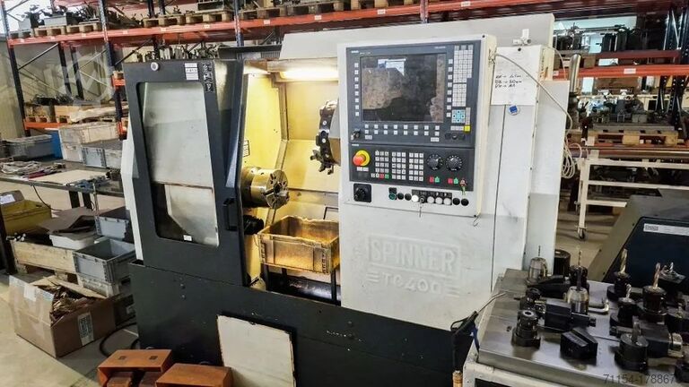 CNC lathe
Spinner TC400