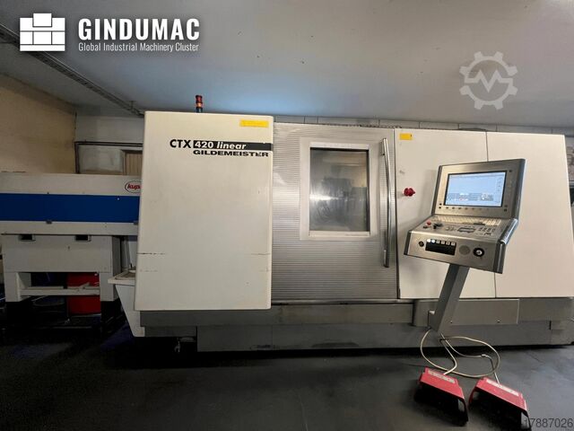 Horizontalna Turning Machine
Gildemeister CTX 420 linear