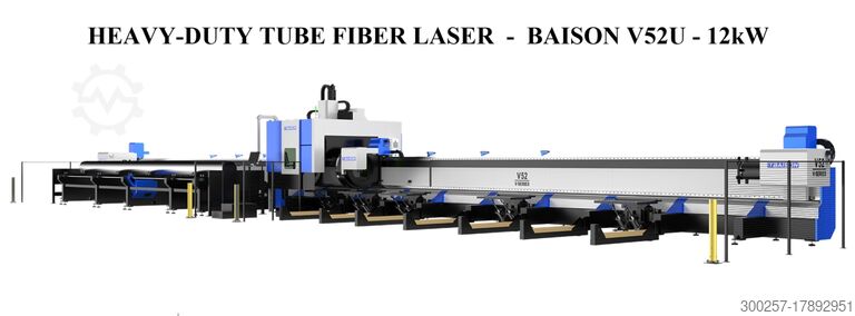 Mašina za lasersko sečenje
BAISON Laser V52U Heavy-duty Tube laser cutting