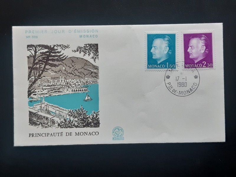 FDC MONAKO 1980