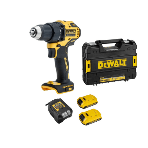 DeWalt DCD708D2T Akumulatorska vibraciona bušilica – odvrtač 2×2.0Ah 18V XR T-STAK kofer