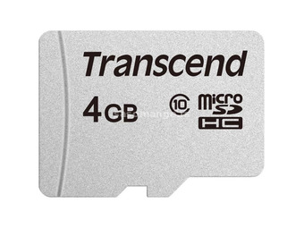 TRANSCEND 300S 4GB MicroSDHC 10 MB/s TS4GUSD300S