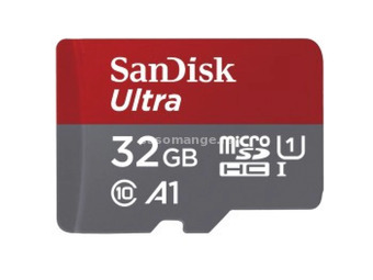 SANDISK Ultra 32GB MicroSDHC 10 MB/s 186503