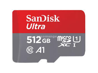 SANDISK Ultra 512GB MicroSDXC 10 MB/s 215424