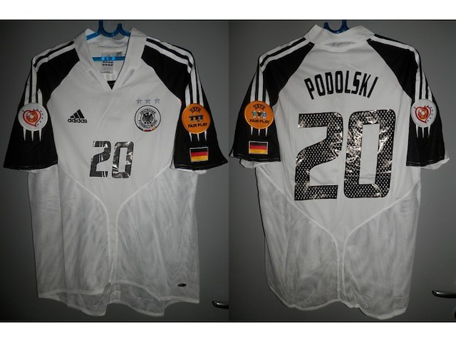 Nemačka dres (EURO 2004) Lukas Podolski 20 Germany