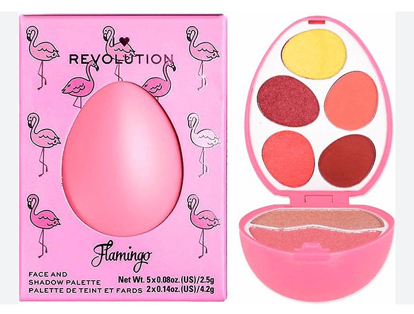 Paleta senki za oči I HEART REVOLUTION Easter Egg/Flamingo 20,9g