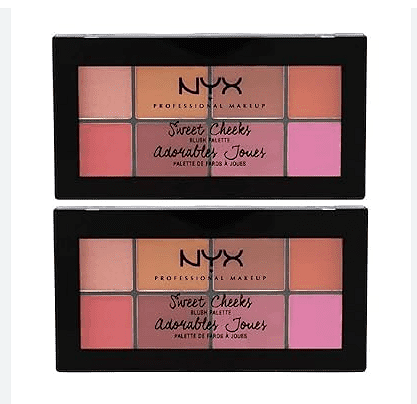 Paleta rumenila NYX Professional Makeup Sweet Cheeks Blush Palette SCBP01 8x4g