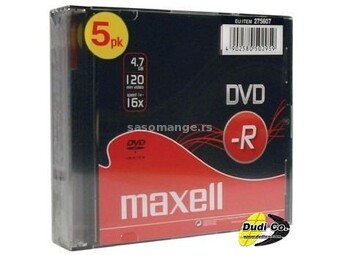 Maxell dvd-r 4.7gb 16x slim