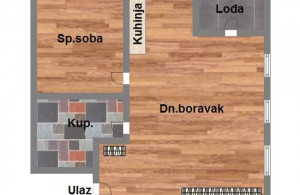 Odlična izgradnja na Klisi -41m2