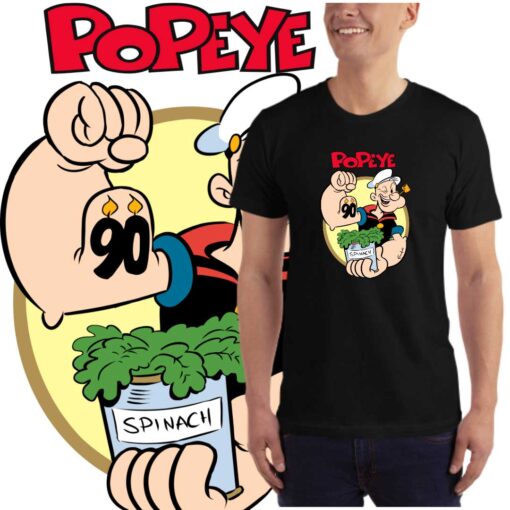 Popeye 90 spinach muška majica