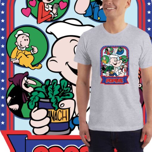 Popeye spinach muška majica