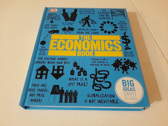 The Economics book The Big Ideas Simply Explained DK