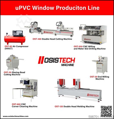 Set od 7 za vaše PVC preduzeća
OSISTECH MACHINE OST-PVC SET