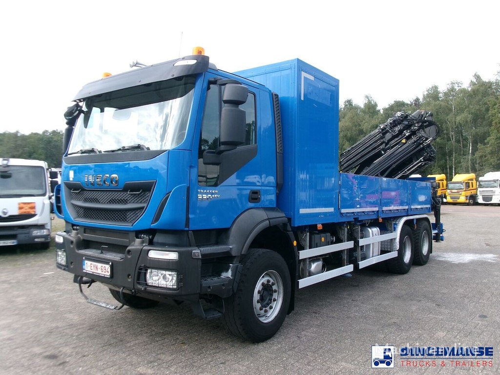 IVECO AD260T33 EEV 6X4 + Hiab 377 E5 Hipro Jib 70 X-4 pokretna dizalica