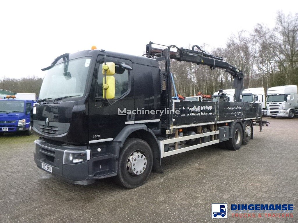 Renault Premium 380 DXI 6x2 RHD + Hiab 122 B2 Duo pokretna dizalica