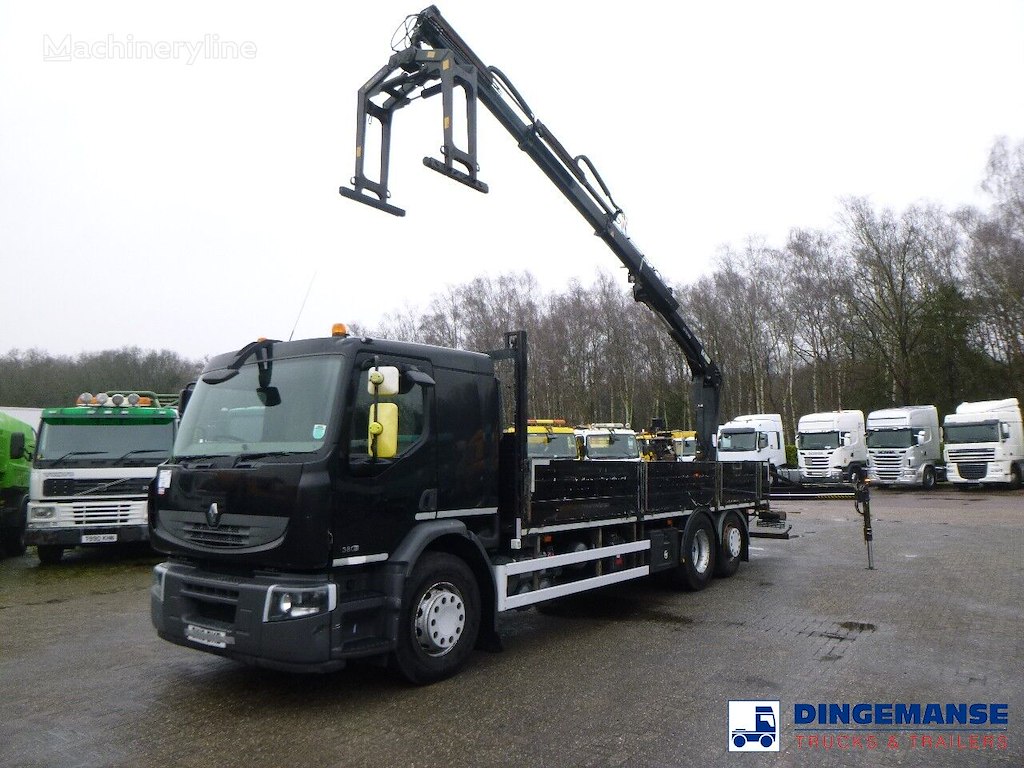 Renault Premium 380 dxi 6x2 RHD + Hiab XS122 Duo pokretna dizalica