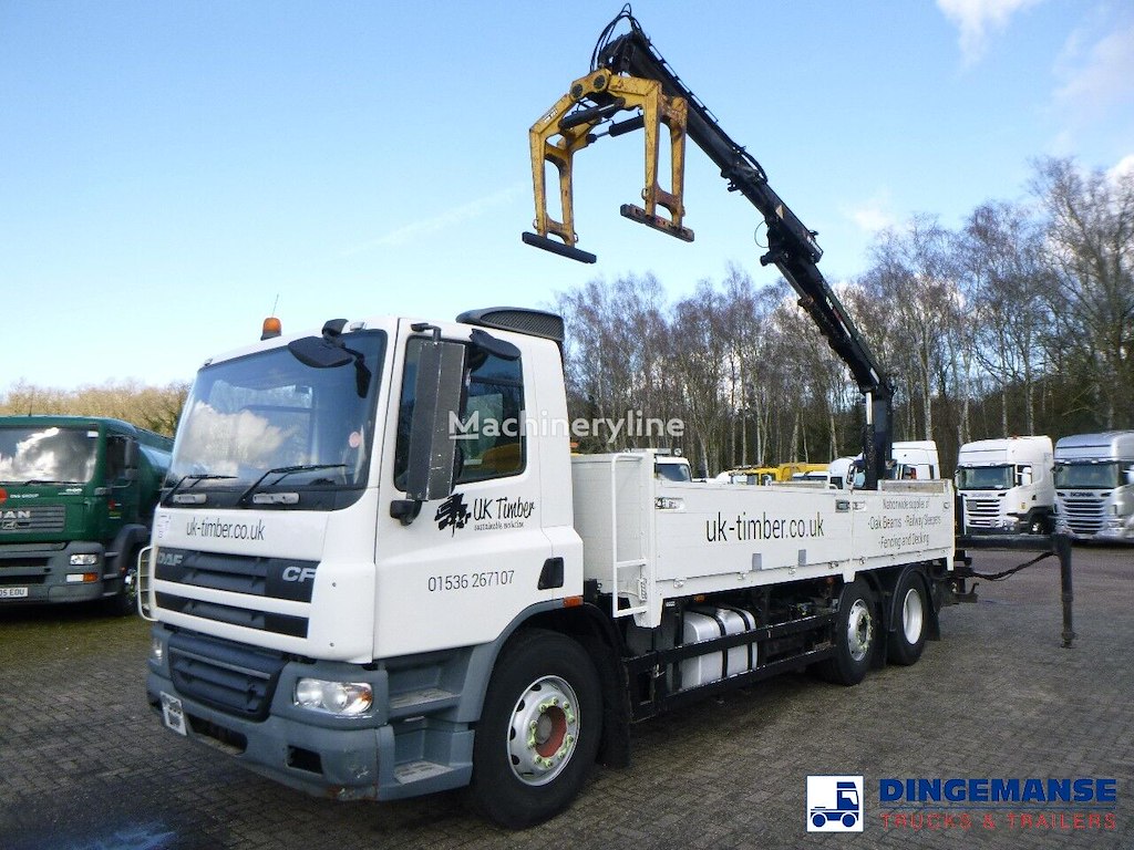 DAF D.A.F. CF 75.310 6X2 RHD + Terex TCL 92.2 pokretna dizalica