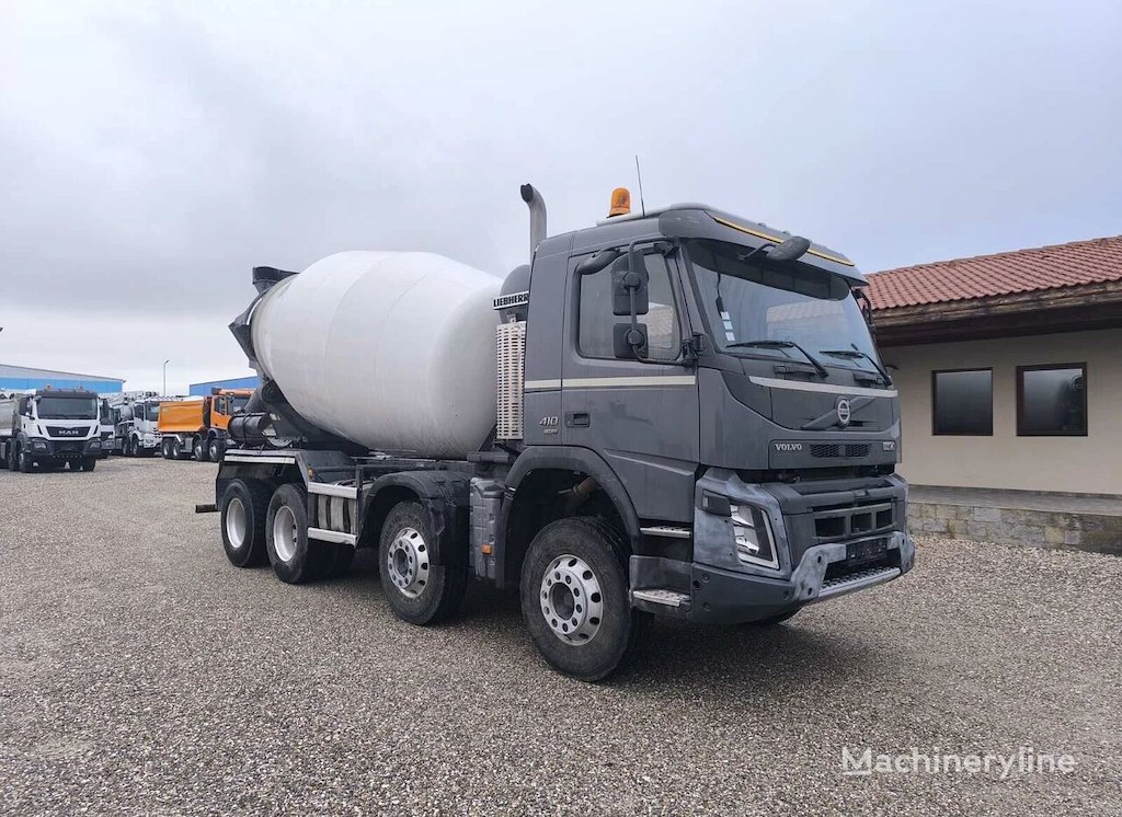 Liebherr na šasiji Volvo FMX 410 kamion s mešalicom za beton