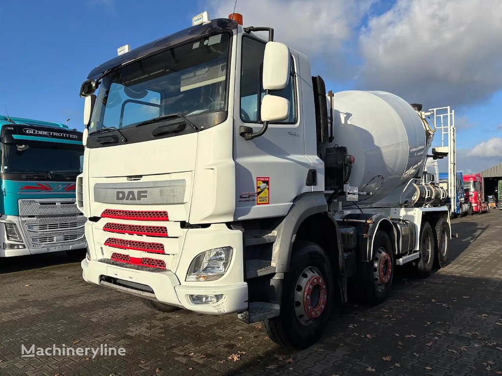 DAF CF 460 8X4 9 M 3 Stetter Mixer Euro 6 kamion s mešalicom za beton