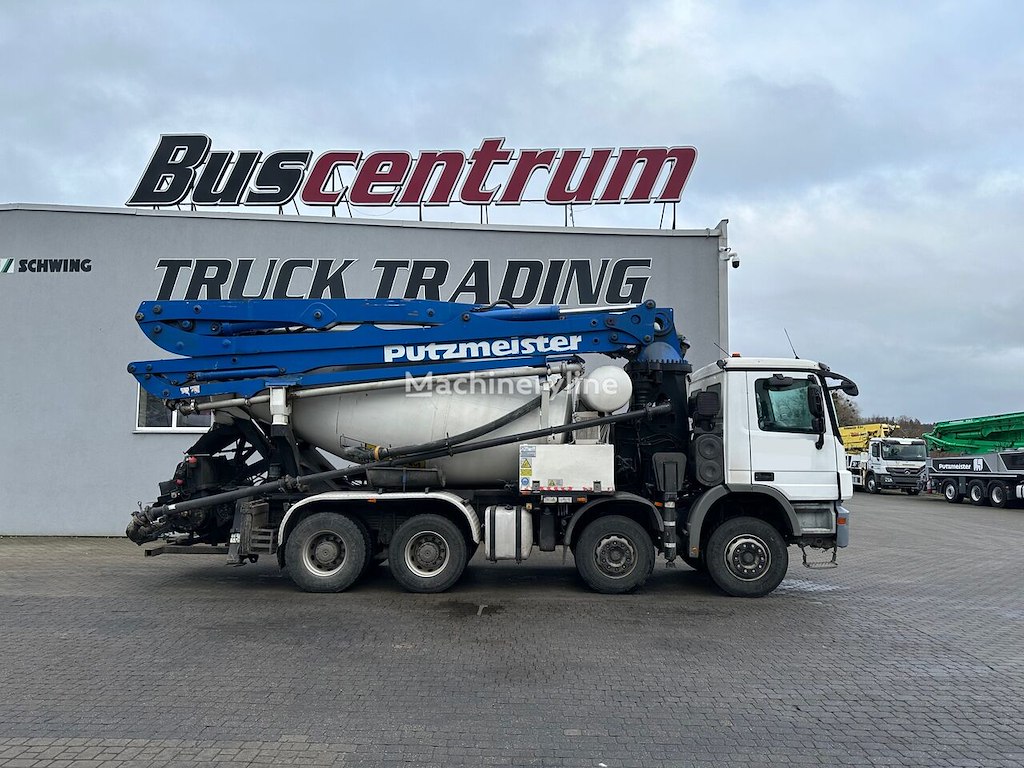 Putzmeister M31/4 na šasiji Mercedes-Benz Actros 4146 Putzmeister 31-4 m pumpa za beton