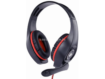 GEMBIRD GHS-05 black-red