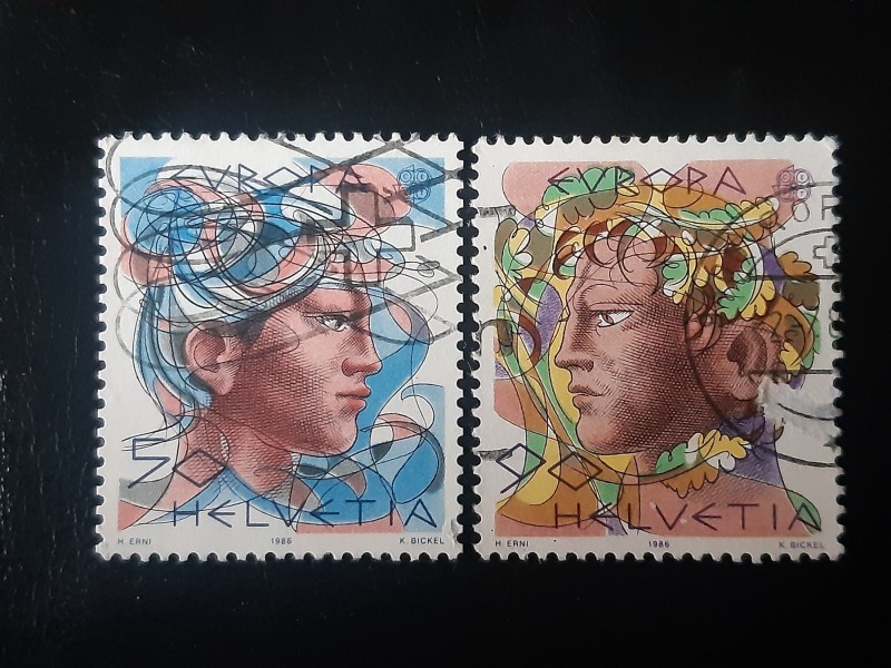 HELVETIA 1986 CEPT