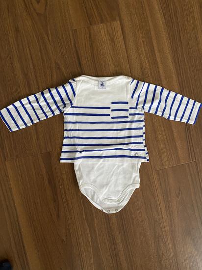 Petit Bateau kvalitetan bodi 12 mes/ 74 cm