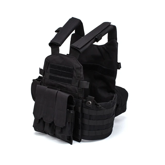 Borbeni prsluk Plate Carrier – Crni